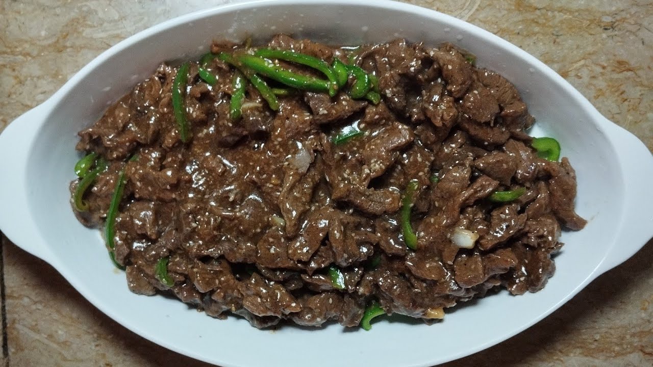 Beef Chilli Dry Recipe By Cooking Ideas. - YouTube