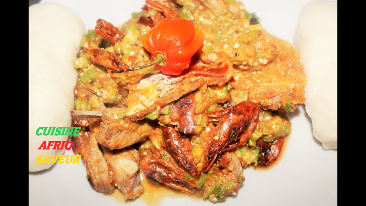 Sauce gombo express (recette facile) - YouTube