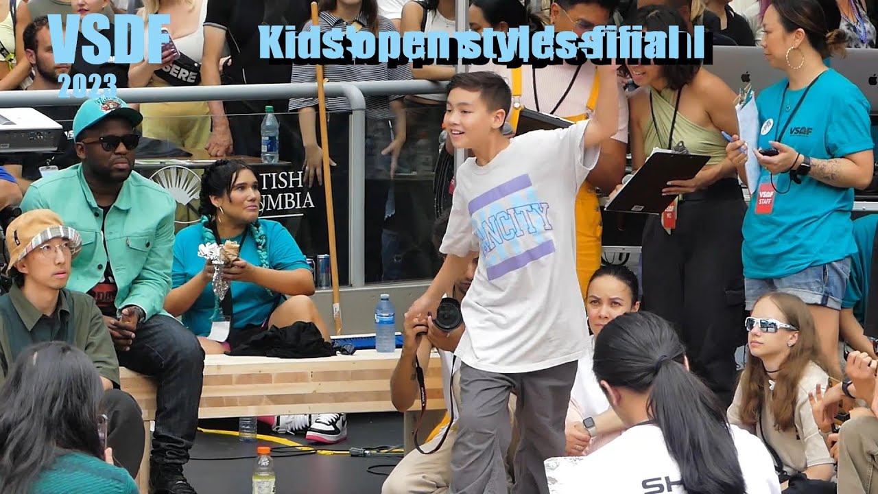 VSDF 2023 | Kids Open Styles - Finals | Robson Square | Vancouver - YouTube