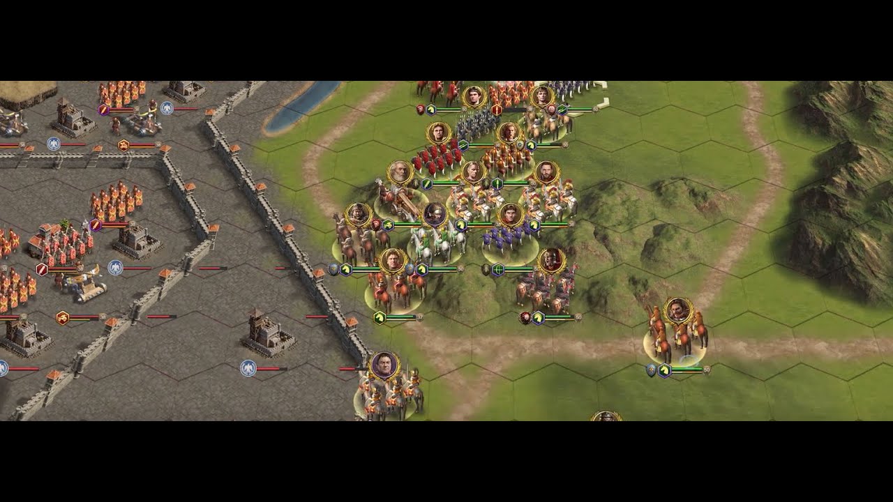 Grand War: Rome Battle of the Colline Gate (11-3) 3 star - YouTube