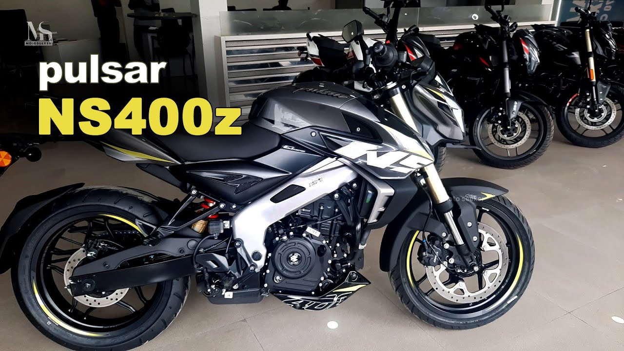 Bajaj Pulsar NS400Z walkaround - Meet the most powerful Pulsar ...