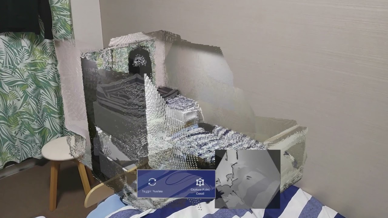 Real-Time Room Scanning with Research Mode of HoloLens 2 - YouTube
