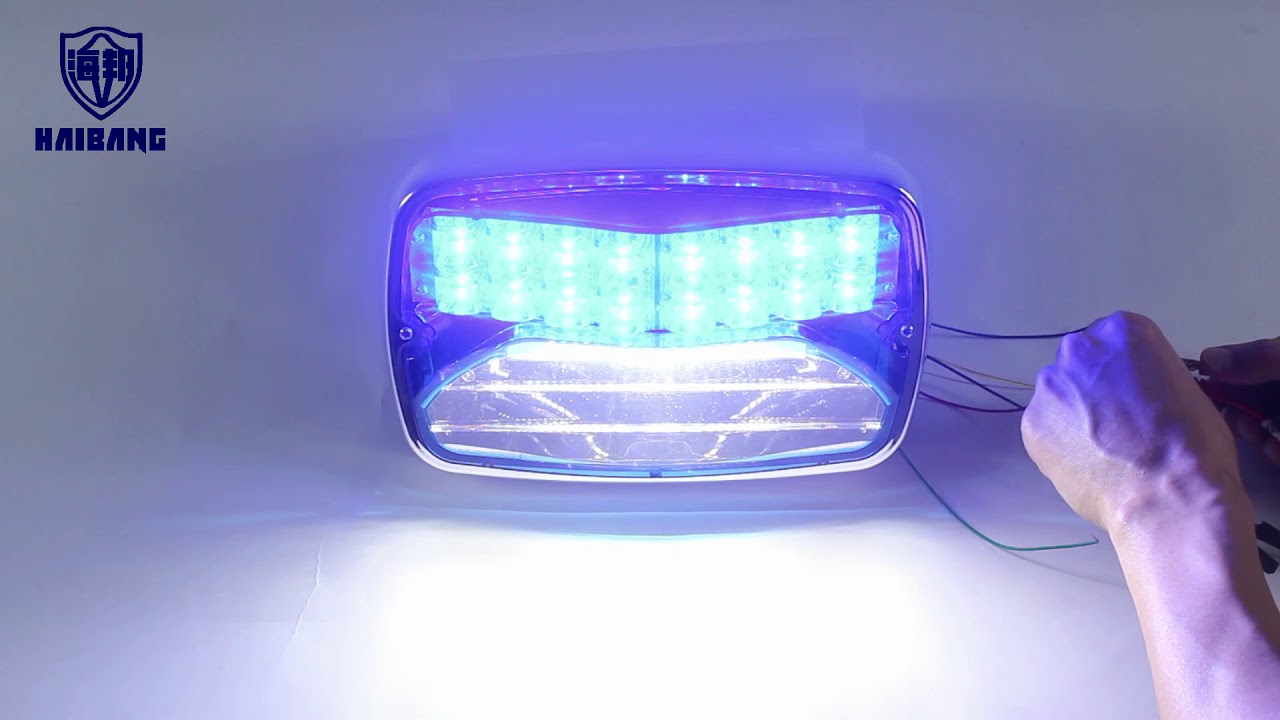 HAIBANG® Ambulance Light Surface Mount Warning Signal Lighting - YouTube