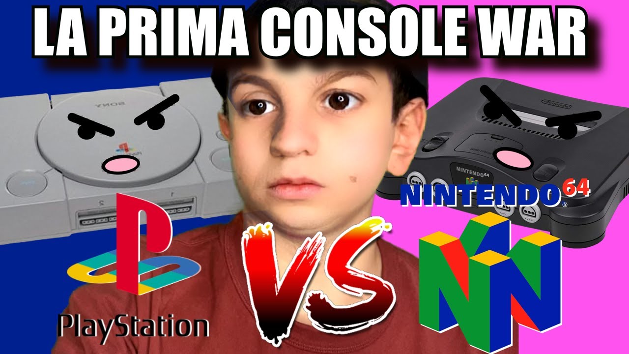 PLAYSTATION 1 VS NINTENDO 64 - LA PRIMA CONSOLE WAR - SE LE COSE ...
