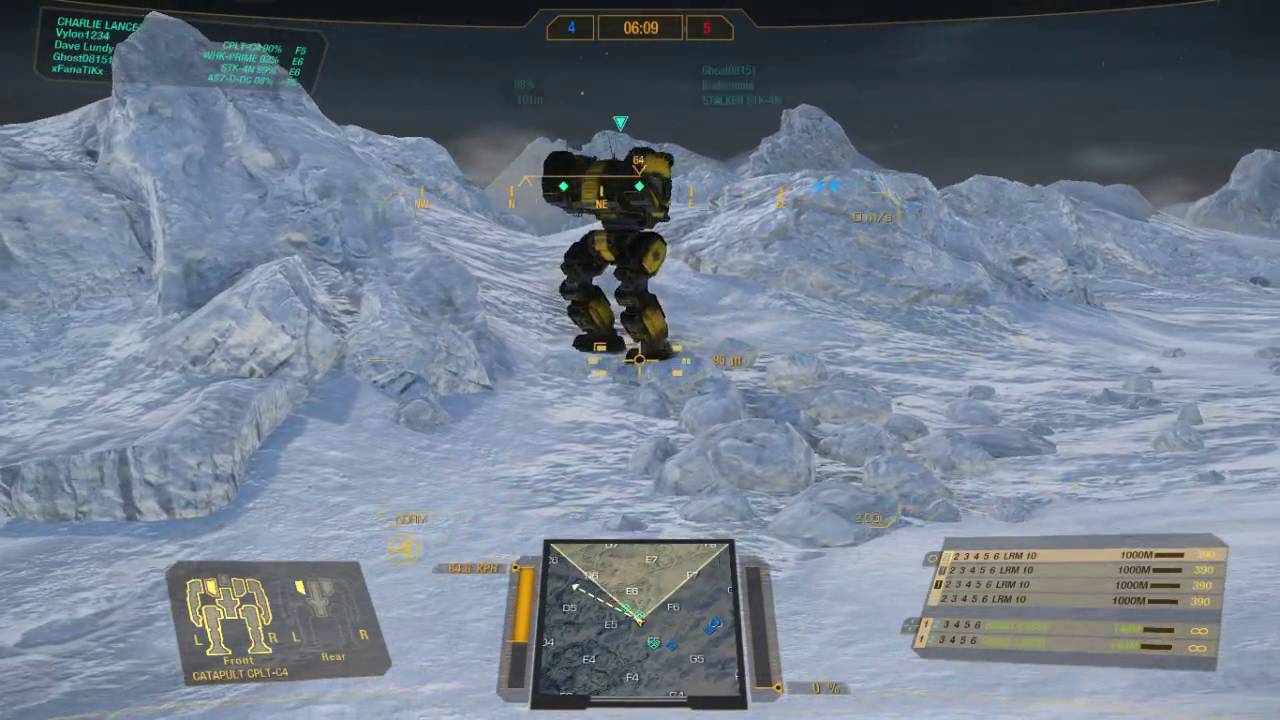 MechWarrior Online - Catapult CPT-C4 - A True Missile Boat - YouTube