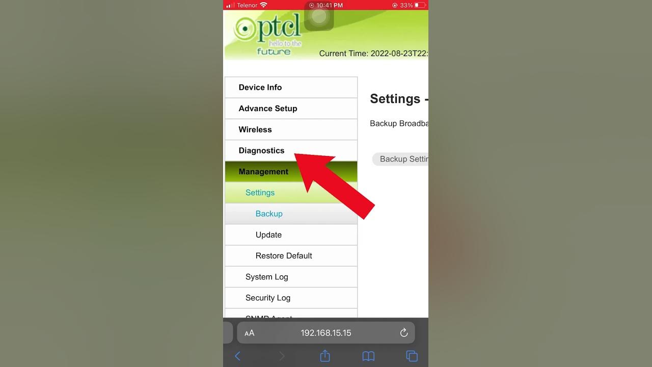 How To change PTCL Modem admin and Password #ptcl #shorts - YouTube