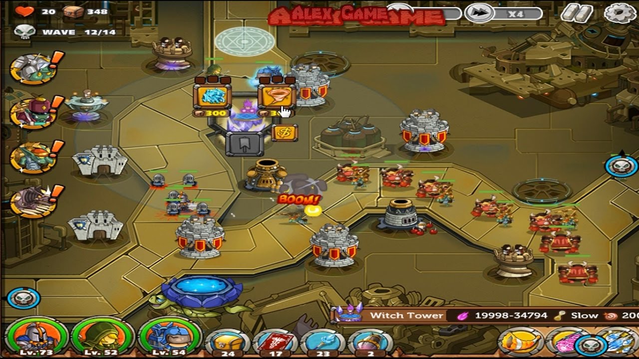 The King of Towers - Mech Warship (easy 4) Victory. Scrap Processing ...