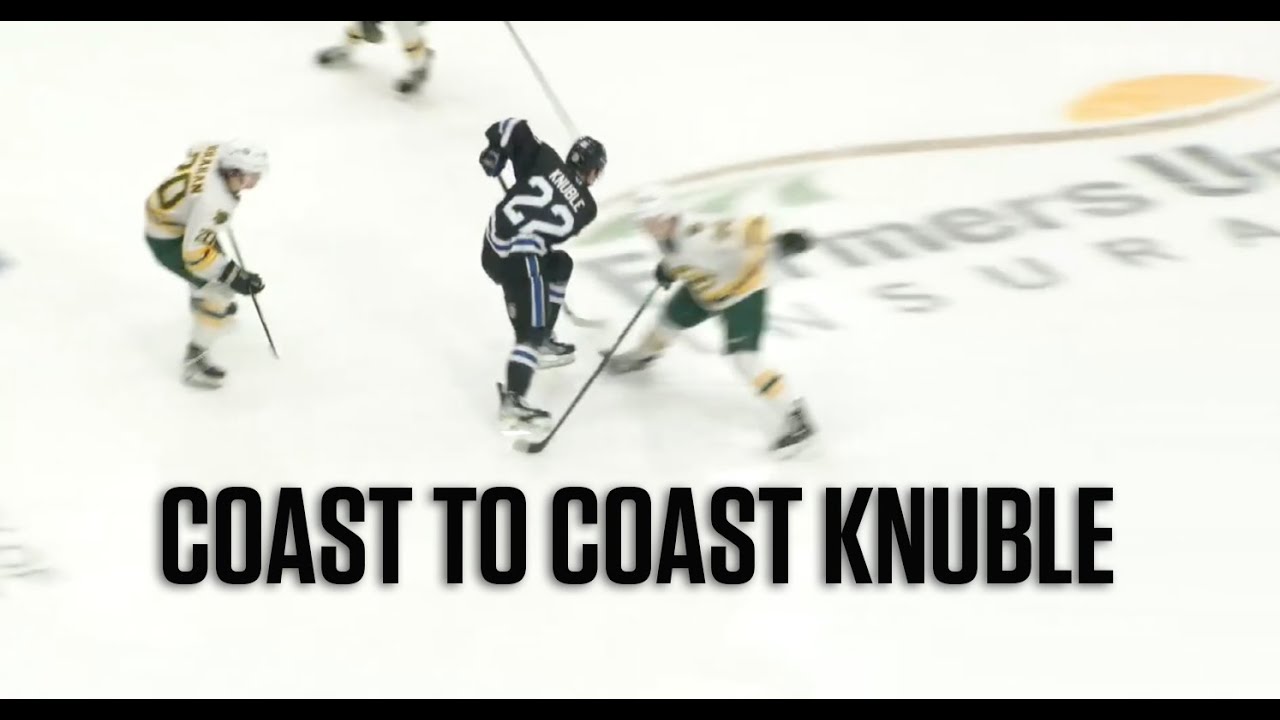 Fargo Force Forward Cole Knuble Goes Coast To Coast, Dances Through The ...