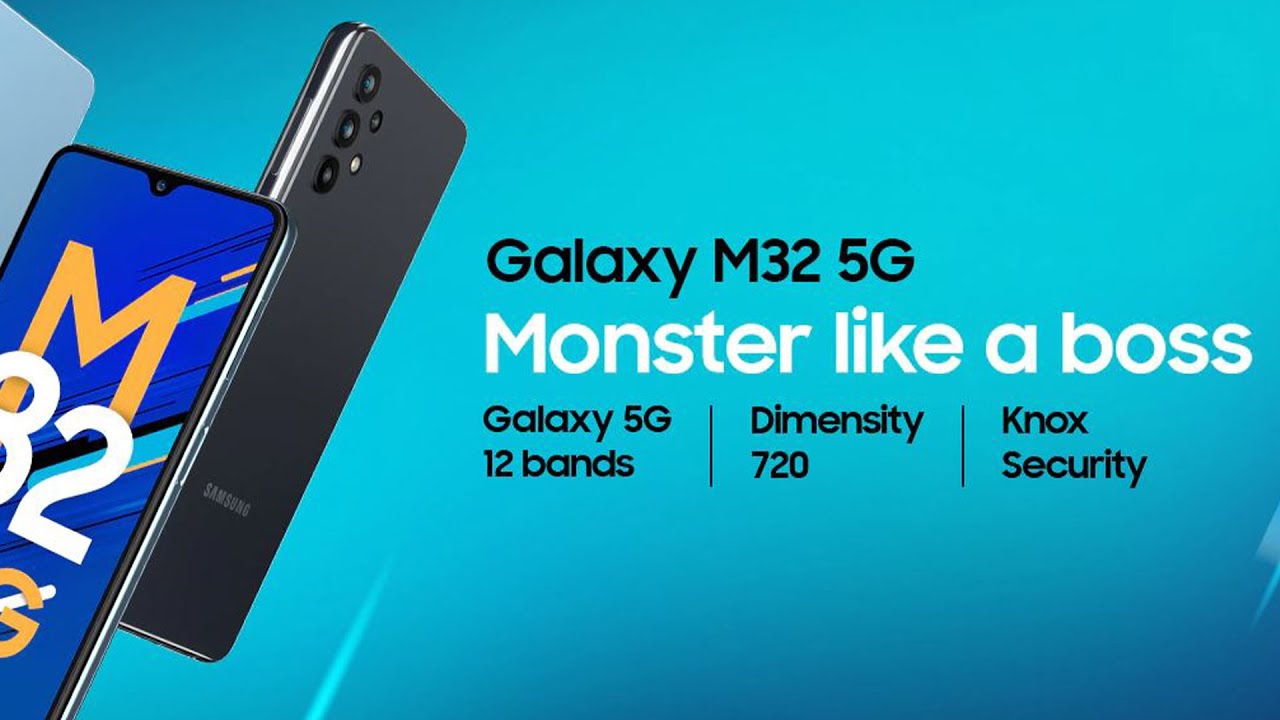 Samsung Galaxy M32 5G (Sky Blue, 8GB RAM, 128GB Storage) - YouTube