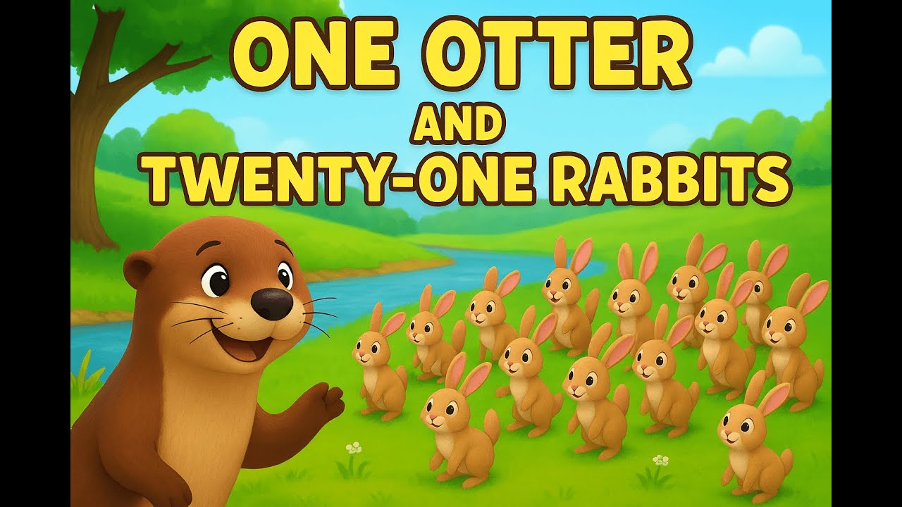 One Otter and Twenty-One Rabbits | Bedtime and Moral Story For Kids ...