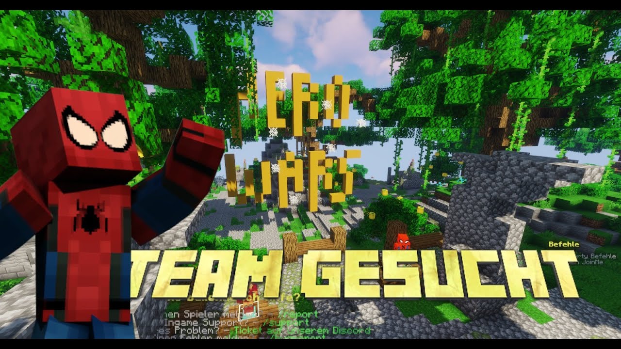 Minecraft Server team gesucht // Supporter, Builder, Developer ...