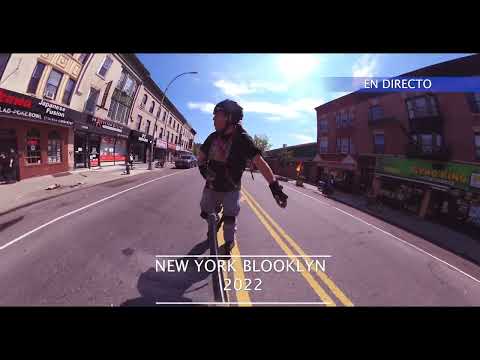 PATINANDO Erick Daniel, ANDRES OLIVER New York City NYC, USA ����   by drone 4K 1080p