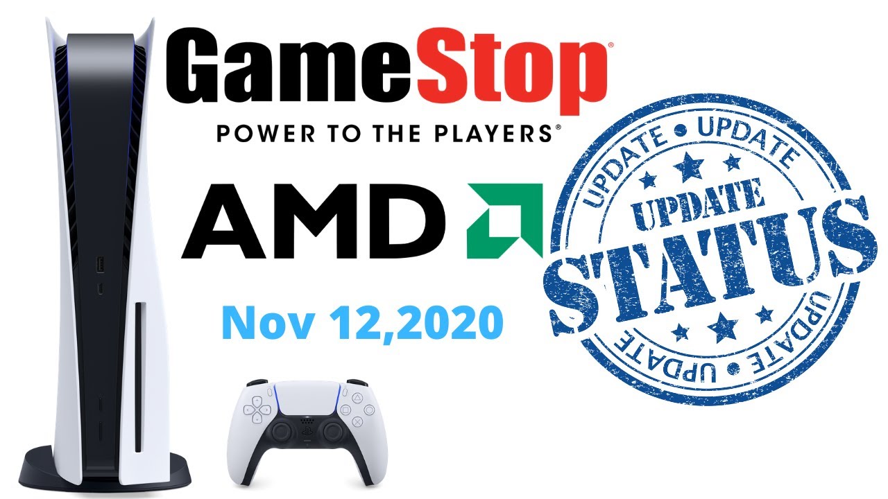 Playstation 5 launch date update! GameStop and AMD update! - YouTube