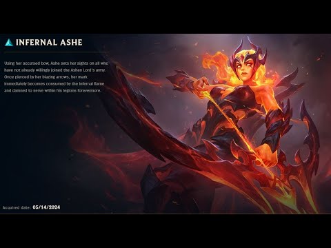 INFERNAL ASHE SKIN SPOTLIGHT WHITE CHROMA-NEW ITEMS-05-18-2024 - YouTube