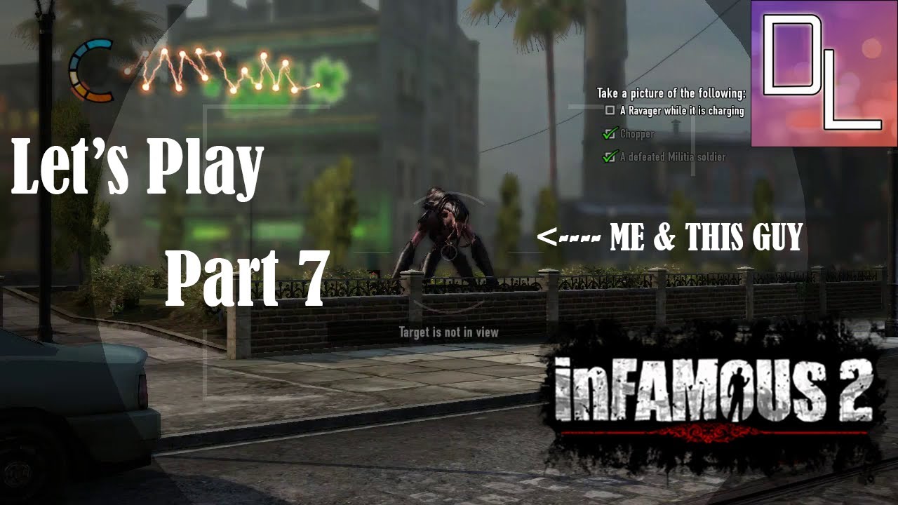 inFAMOUS 2 Evil Karma Part 7 - Standoff With the Ravager - YouTube