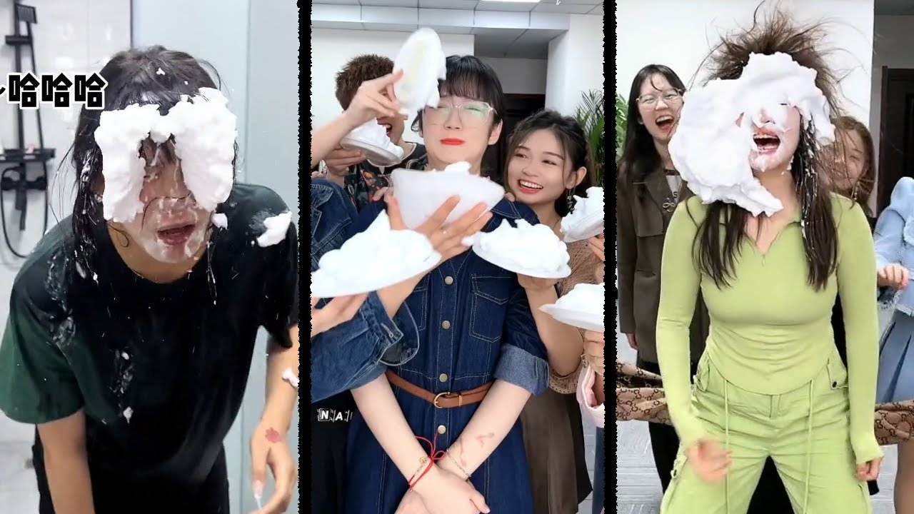 TikTok Messy Challenge [ loser pie in the face ] Part 10 - YouTube