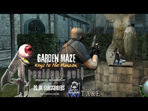 Resident Evil 4 Garden Maze Walk-through Gameplay PS2. #residentevil4 # ...