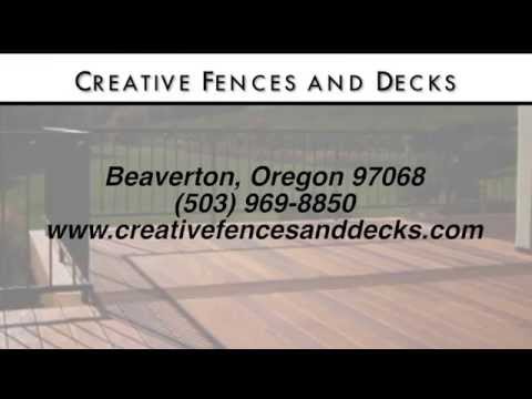 Creative Fences and Decks - REVIEWS - Beaverton Oregon Custom Home Builder Review