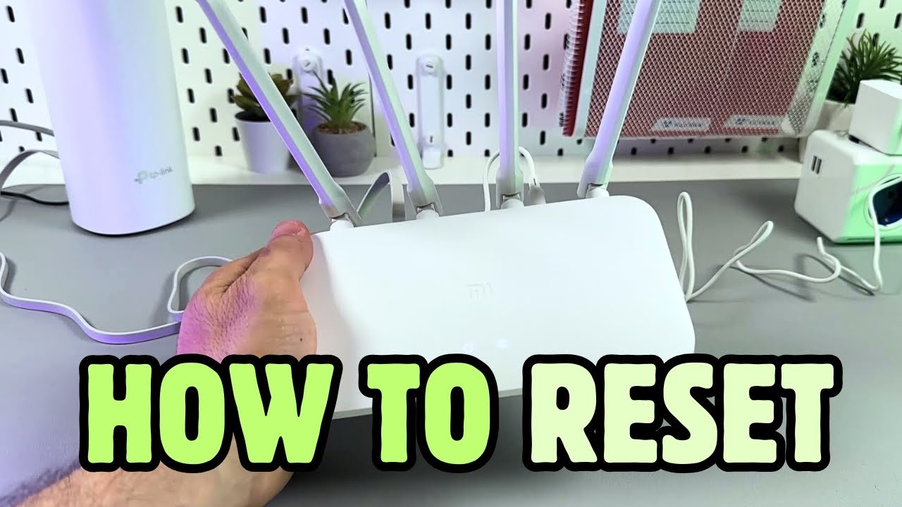Easy Steps to Factory Reset Your Xiaomi Mi 4A Router - YouTube