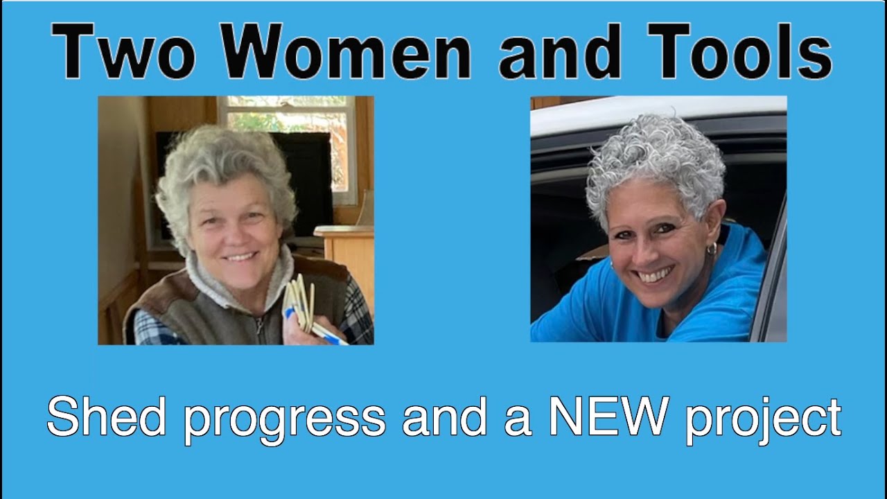 Shed progress and a NEW project - YouTube