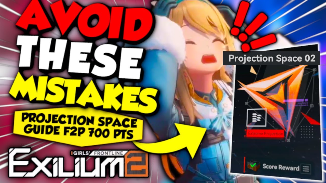 AVOID MISTAKES! ENDLESS PROJECTIONS EVENT F2P CLEAR GUIDE! [Girls Frontline 2: Exilium] - YouTube