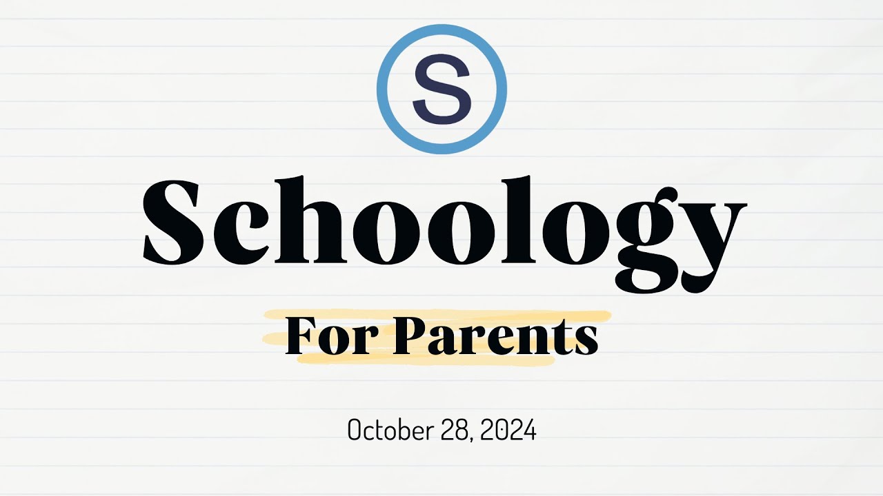Schoology for Parents Webinar - IMS - YouTube