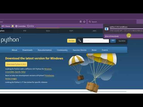 Python installation (cara menginstall Python) - YouTube