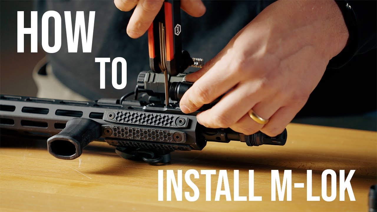 How To Install M LOK Accessories YouTube