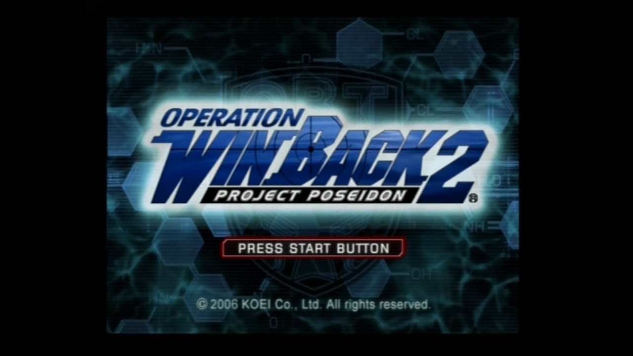 [Ps2] Introduction du jeu "Operation Win Back 2 : Project Poseidon" de ...