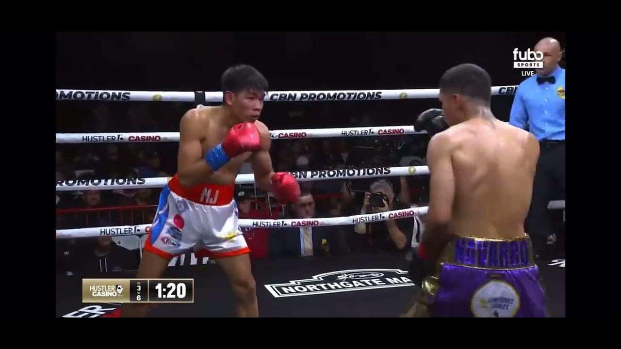MJ BO (Philippines) vs GEORGE NAVARRO (Mexico) LongBeach California ...