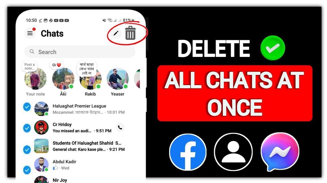 How to Delete All of Your Messages on Facebook Messenger at Once 2025 ...