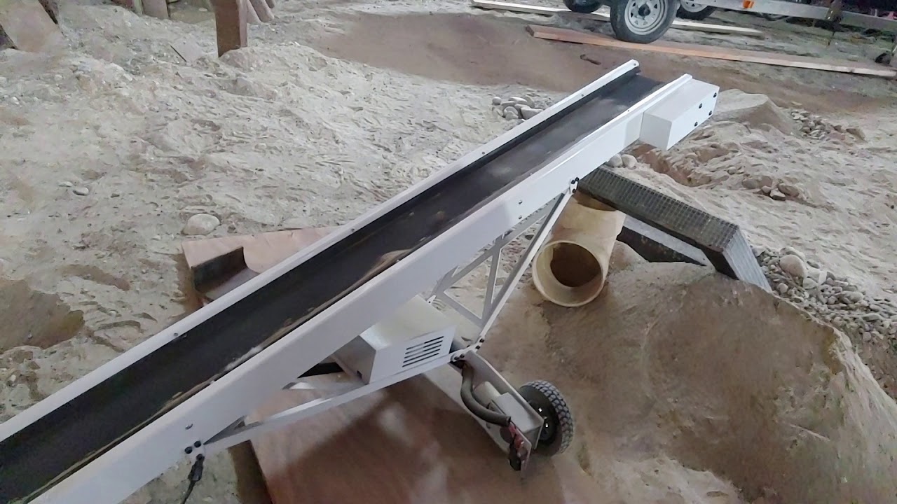 Rcmodeldesign 115cm RC Rotary Conveyor - YouTube