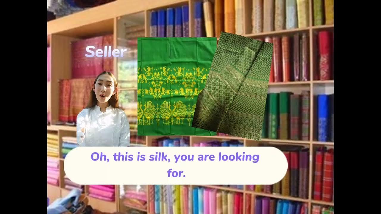 Conversation in the souvenir shop - YouTube