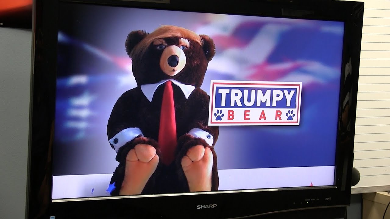Reactions To Trumpy Bear Commercial - YouTube