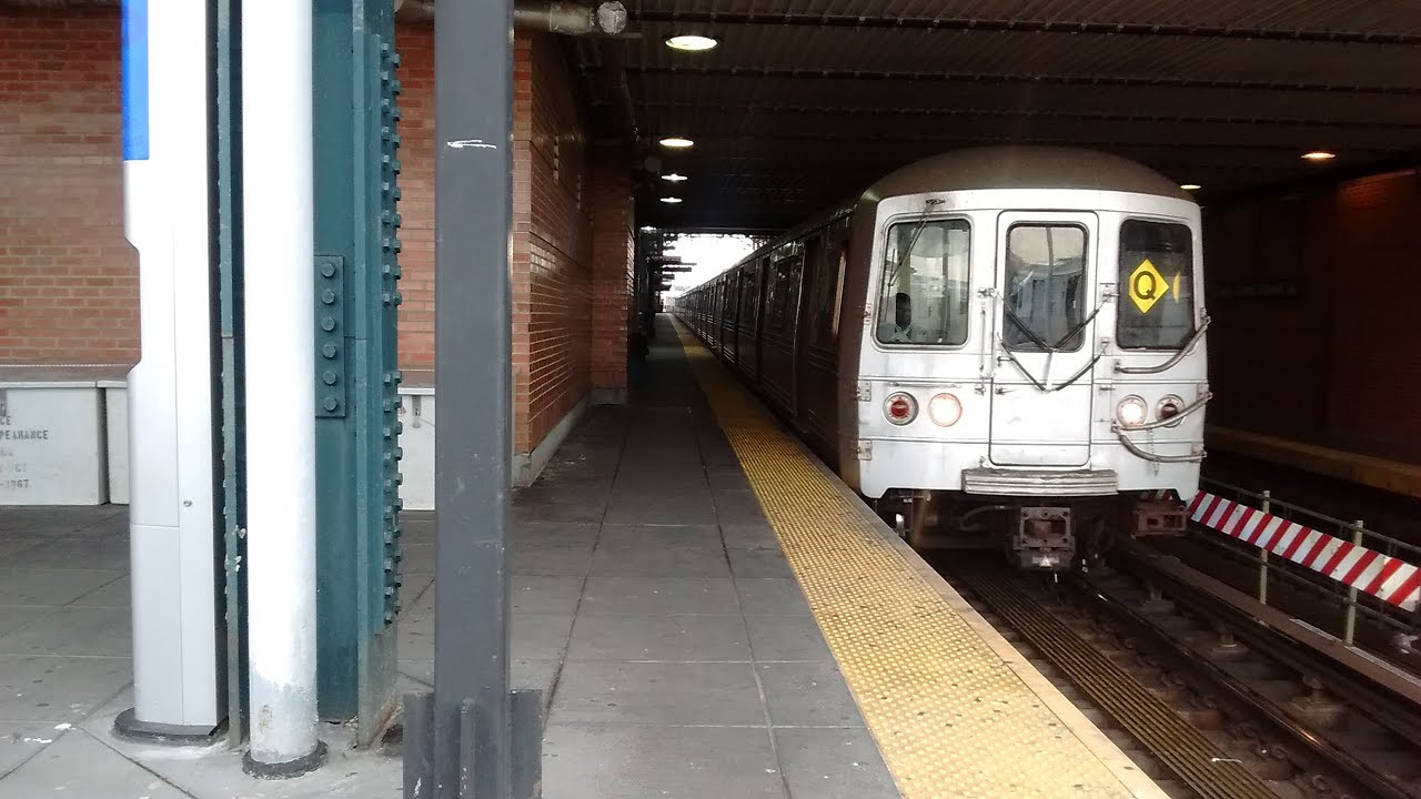 NYC Subway HD: R46 Q Train Terminates & Goes Out Of Service @Coney ...