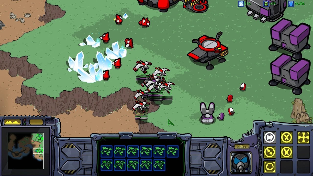 StarCraft: Cartooned (Carbot Remastered) Campaign Terran Mission 5 ...