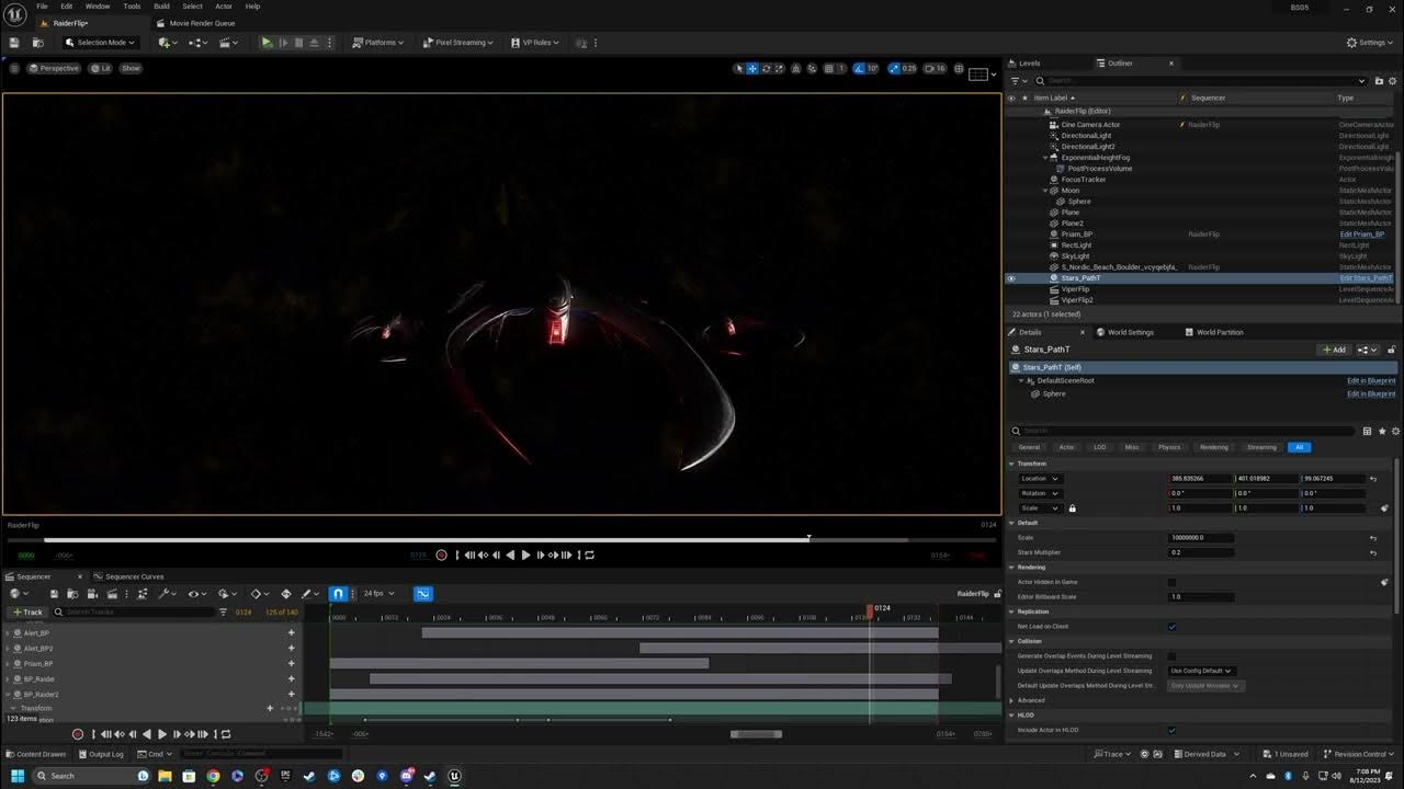 UE5 BSG Cylon Eye Scanner Spline System. - YouTube