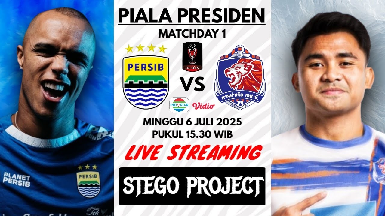LIVE Score PERSIB VS PORT FC - YouTube
