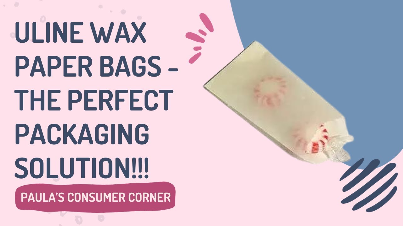 Achieve Perfect Packaging with ULINE Wax Paper - YouTube