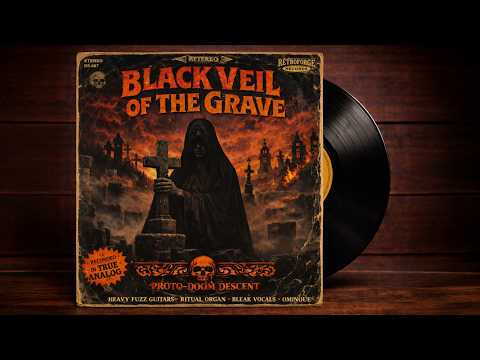 Black Veil of the Grave • 1960s Proto Doom Metal • Graveyard Descent