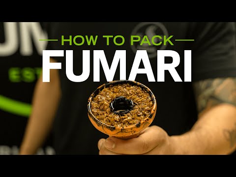 How to Pack Fumari Hookah Tobacco | Official Video