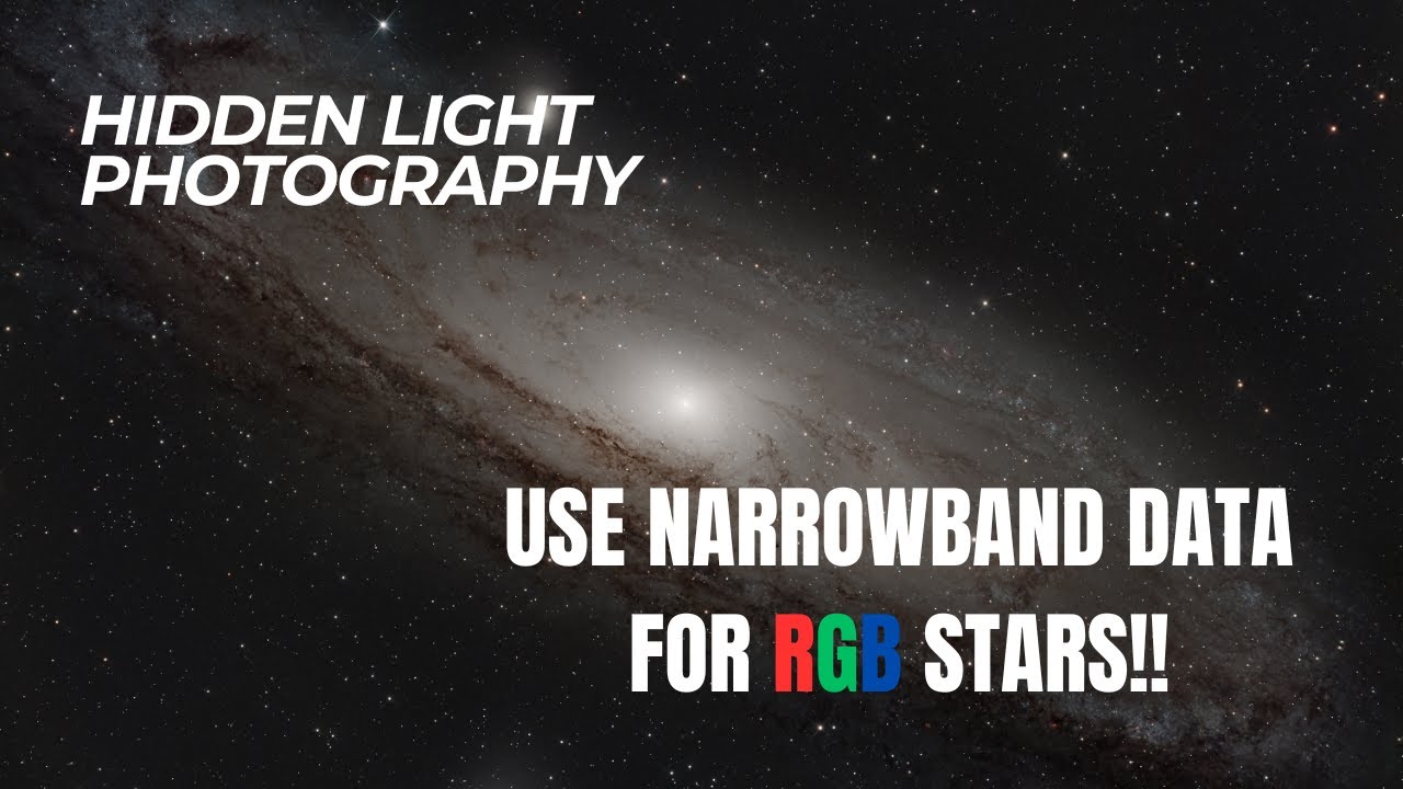 Transform Narrowband Stars to Natural RGB: A Step-by-Step Guide 🌟 - YouTube