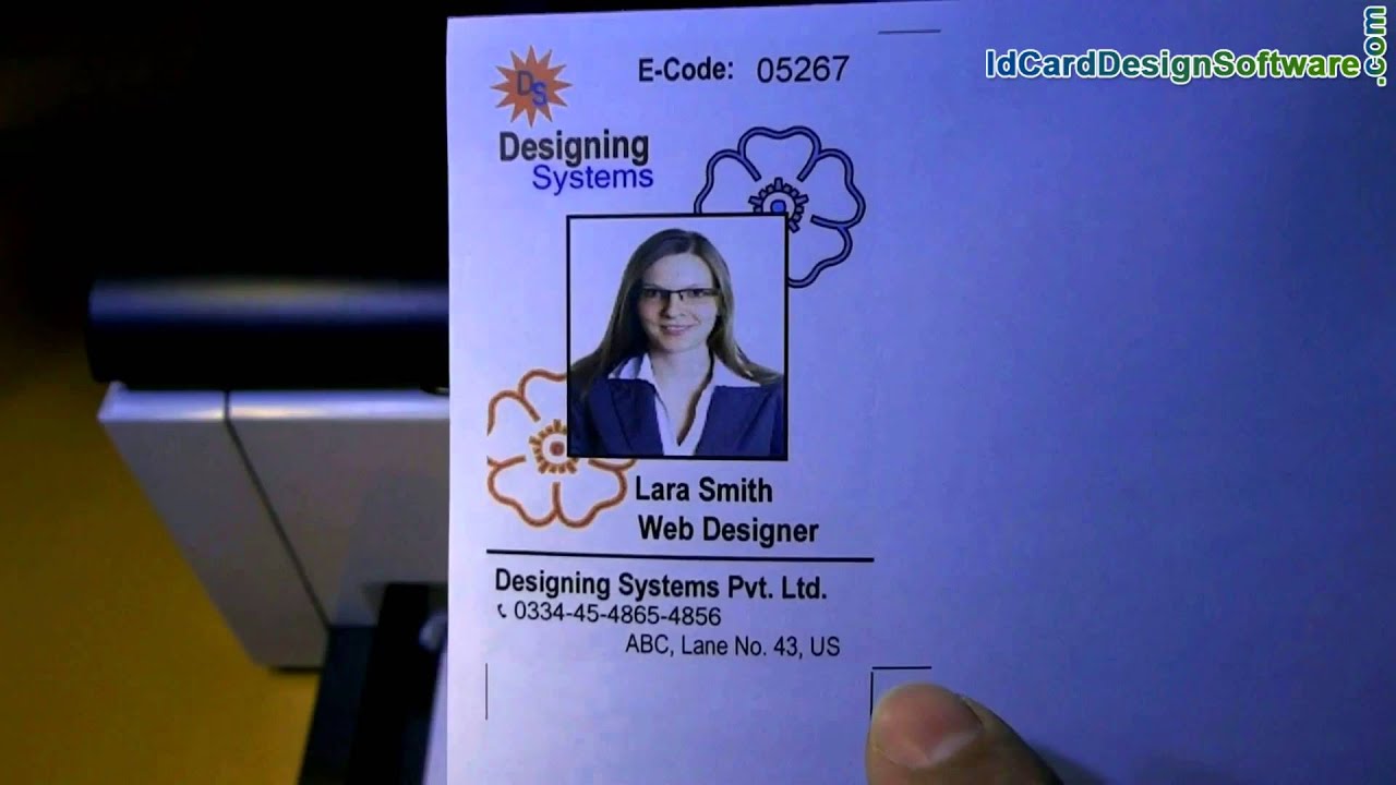 How to design and print attractive ID cards using DRPU ID card design ...