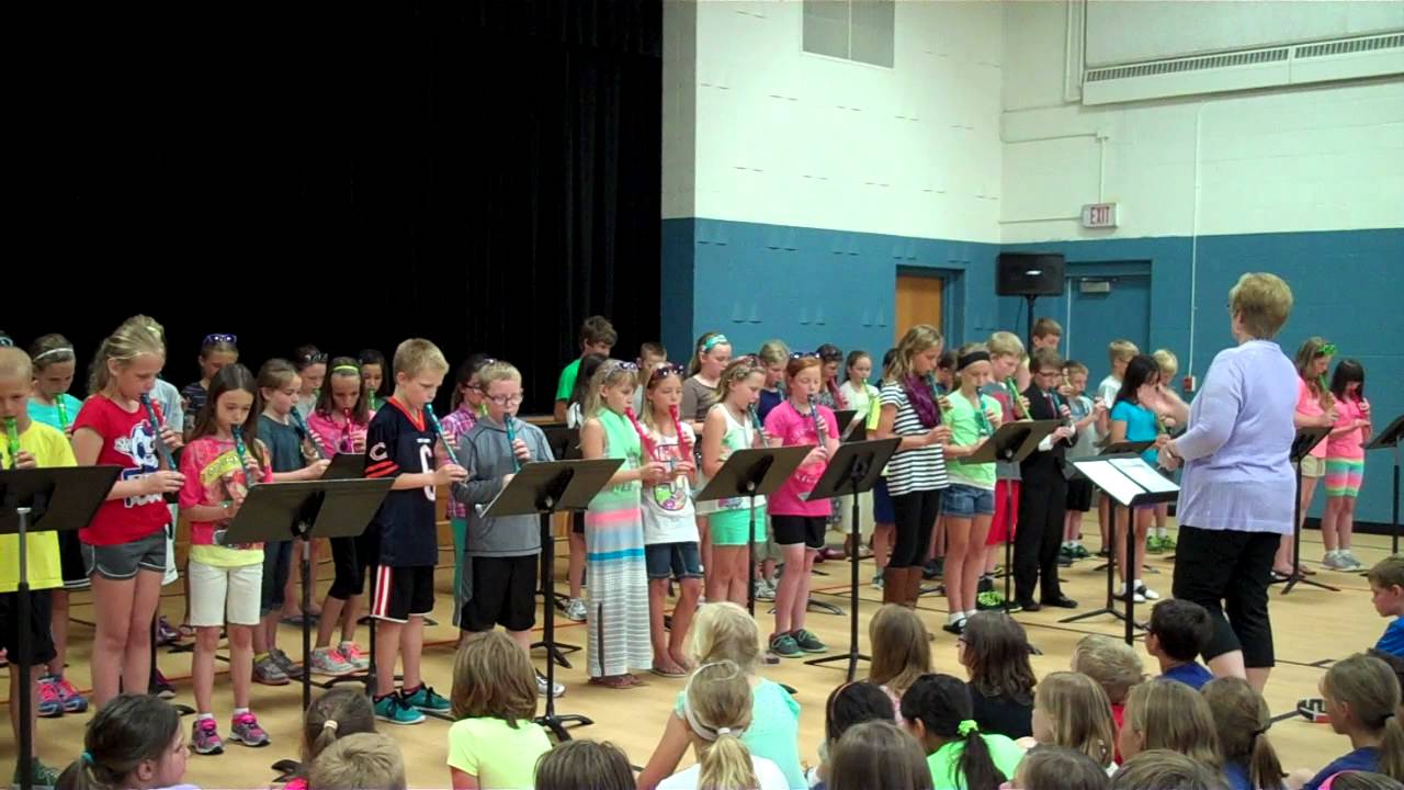 Recorder Concert Vid 1 2015 - YouTube