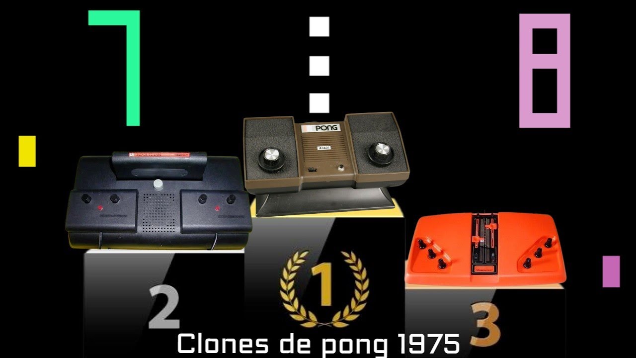 Clones de Pong (1975) - Mucho más mejor - YouTube