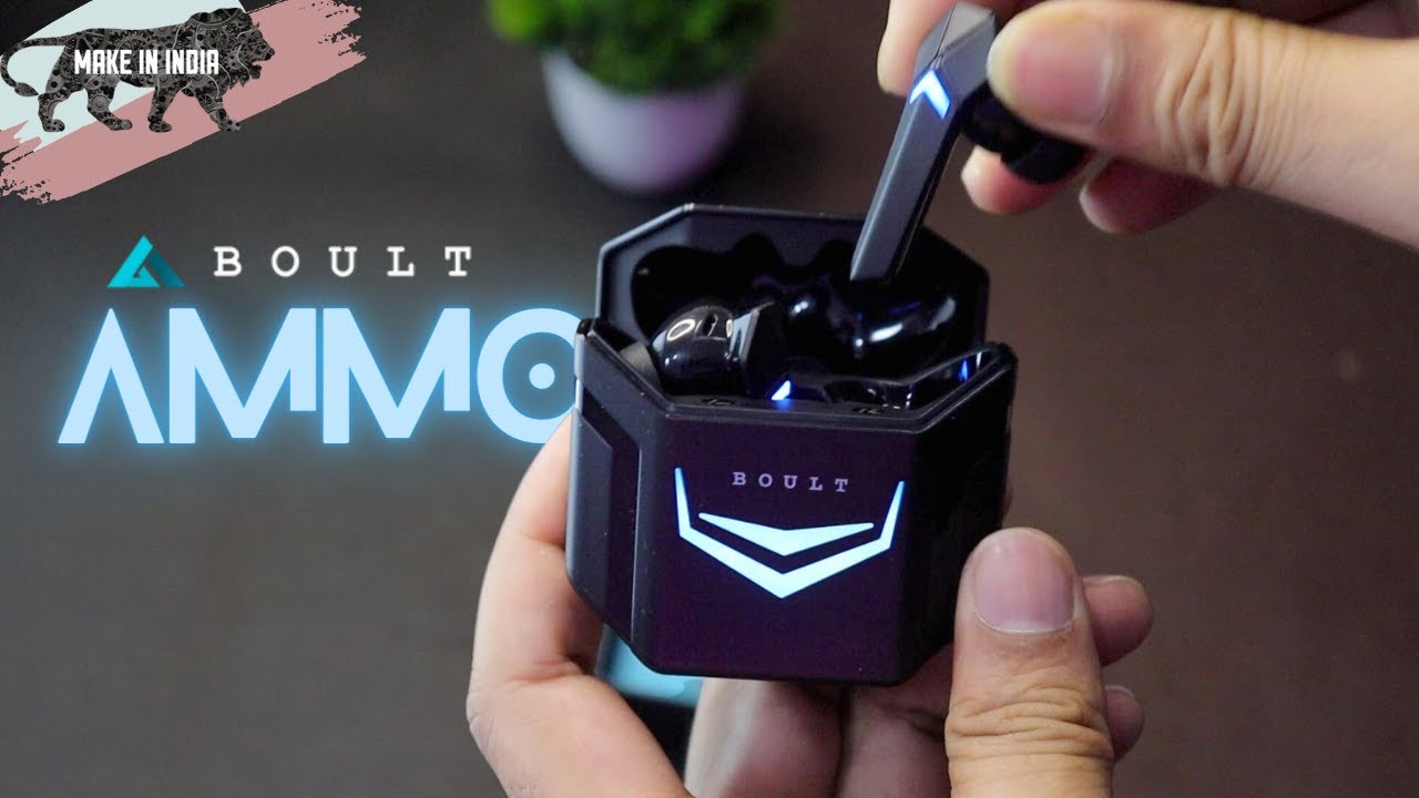 BOULT AMMO Gaming Earbuds 40ms low latency @ 1199/- | Unboxing and ...