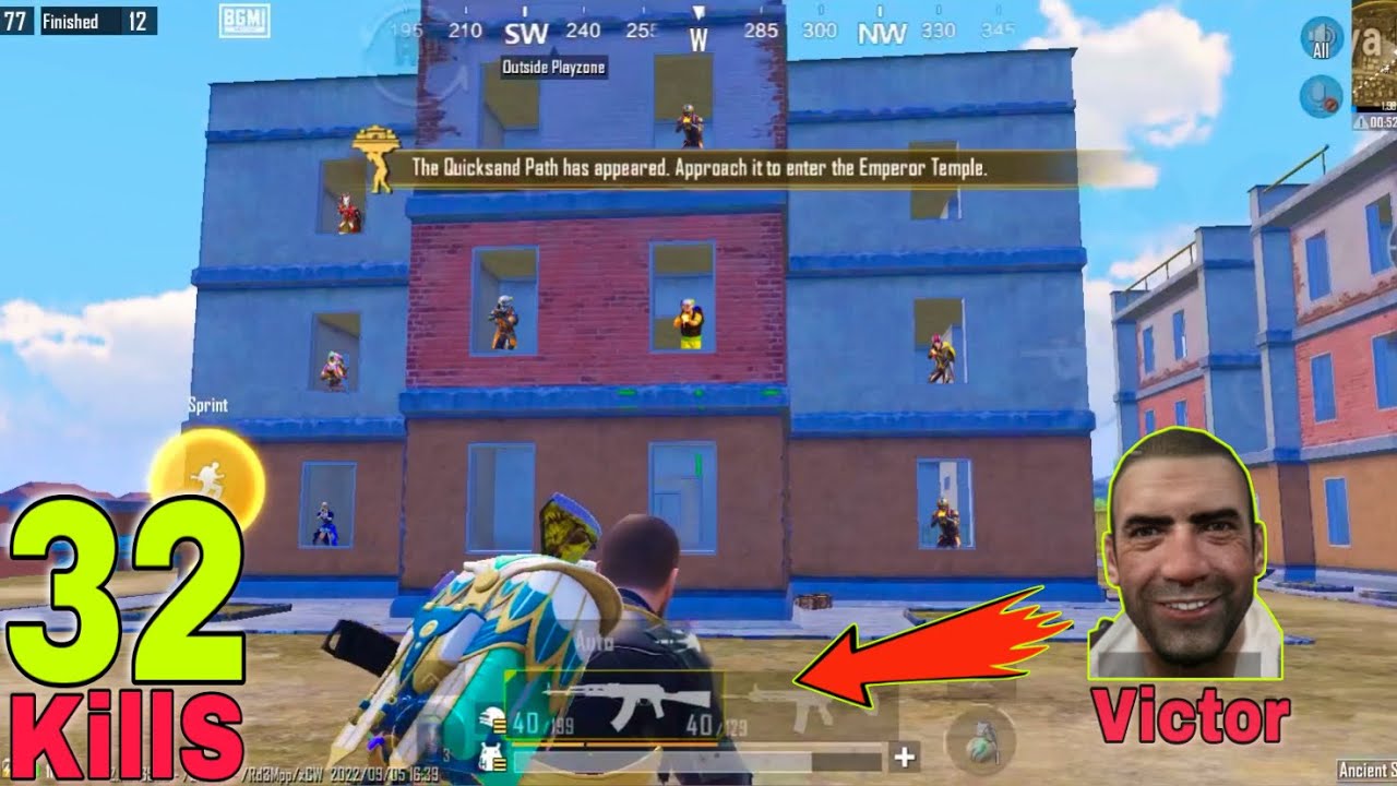 I Played With Victor 😄 32 Kills Insane Gameplay 😱 | BGMI - YouTube
