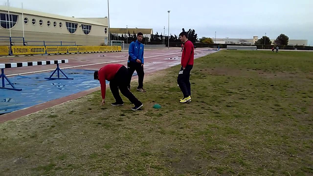 Juegos lanzamiento de peso atletismo - YouTube