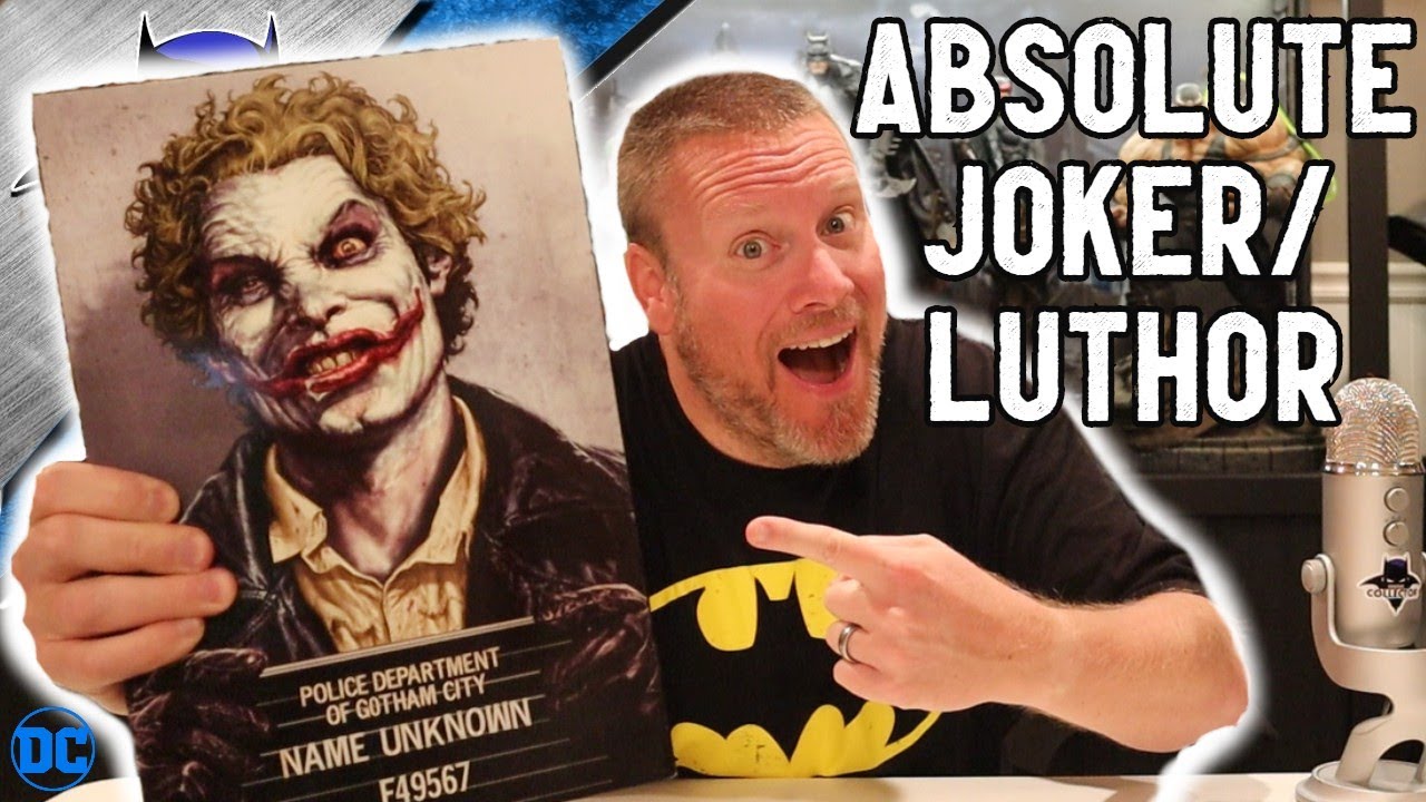 DC Comics Absolute Luthor/Joker Deluxe Hardcover Book Review! Bermejo ...
