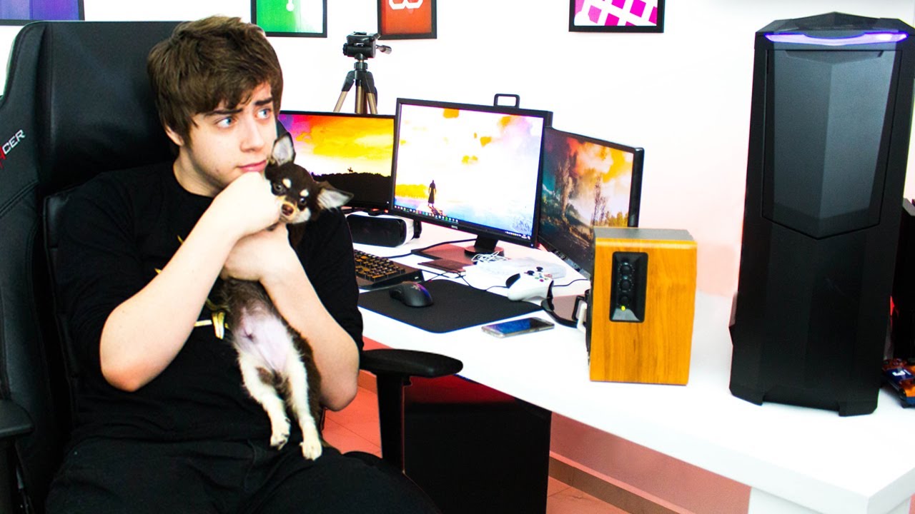 Visitando os MELHORES SETUPS ‹ Cellbit › - YouTube